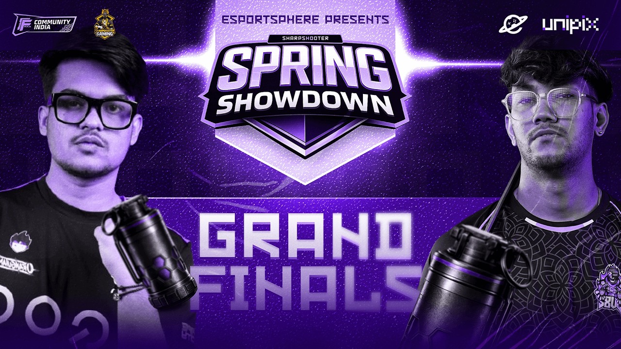 🔴 SHARPSHOOTER SPRING SHOWDOWN | GRAND FINALS LIVE | Ft. @S8ULGG   @GodLikeEsportss | Free Fire MAX