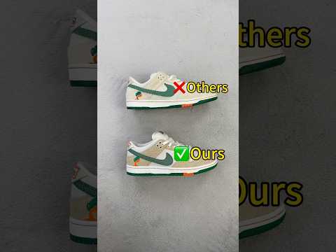 Real Vs Fake Jarritos Nike SB Dunk #shorts #sneakerhead #viral