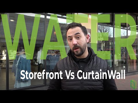 How Storefront and Curtain Wall systems manage water
