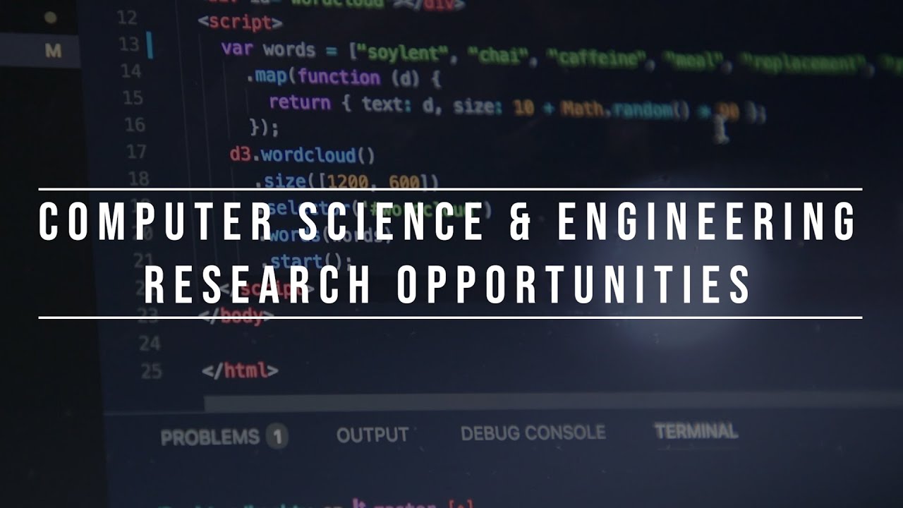 Computer Science & Engineering Research Opportunities