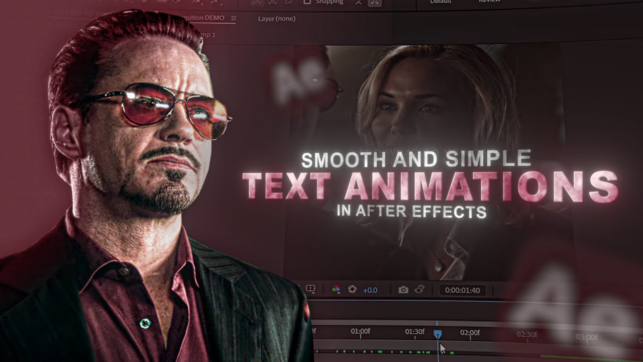 Smooth Text Animations Tutorial | After Effects Tutorial [ Free Text Animations Presets ]
