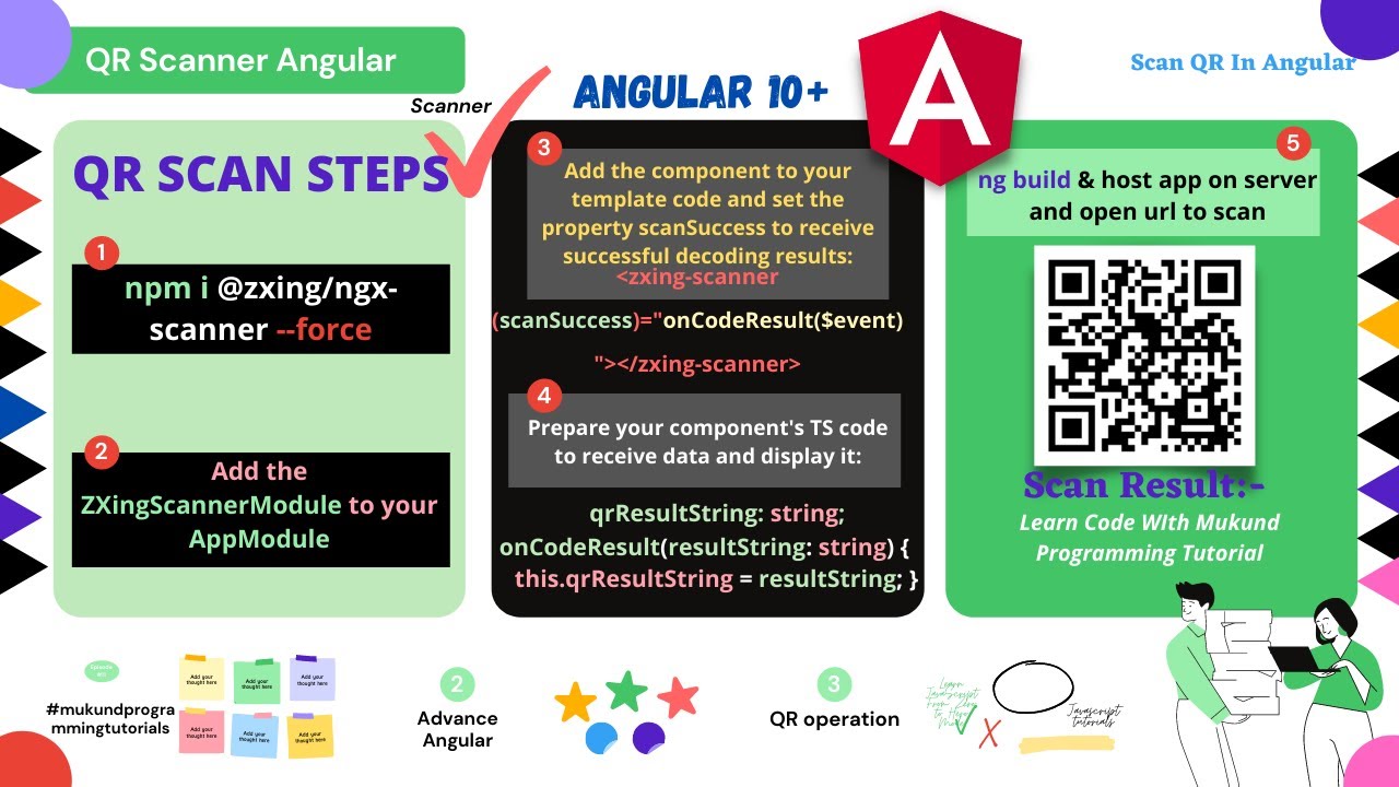 Angular QR Code Scan Demo