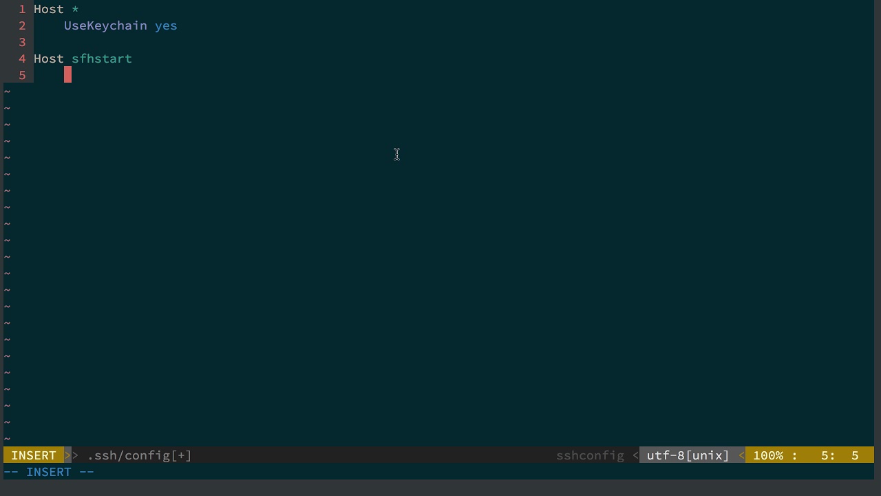 Getting Started - Local SSH Configuration