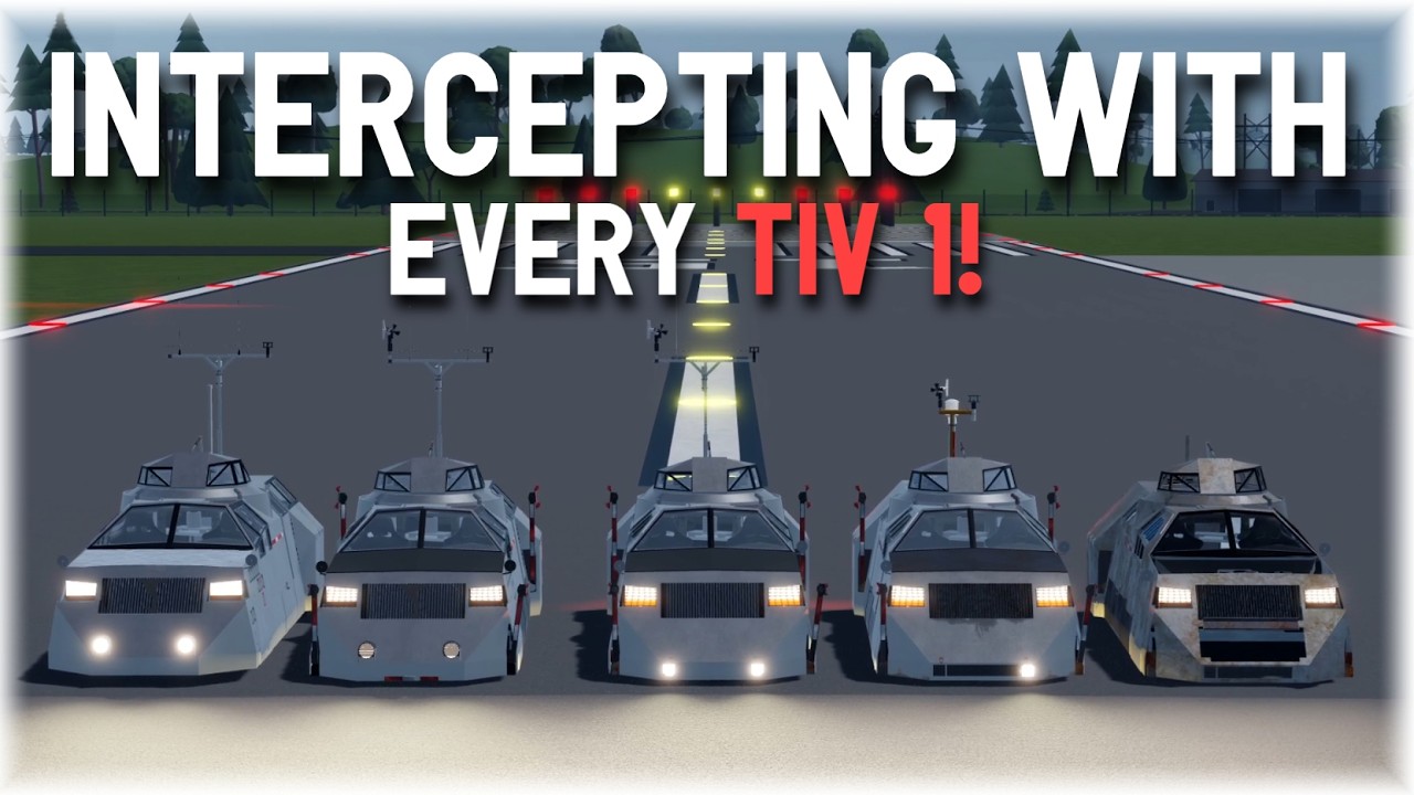 Trying To Get An Intercept With Every TIV 1 In A Single Day In Twisted! | Roblox Twisted 1.21.2