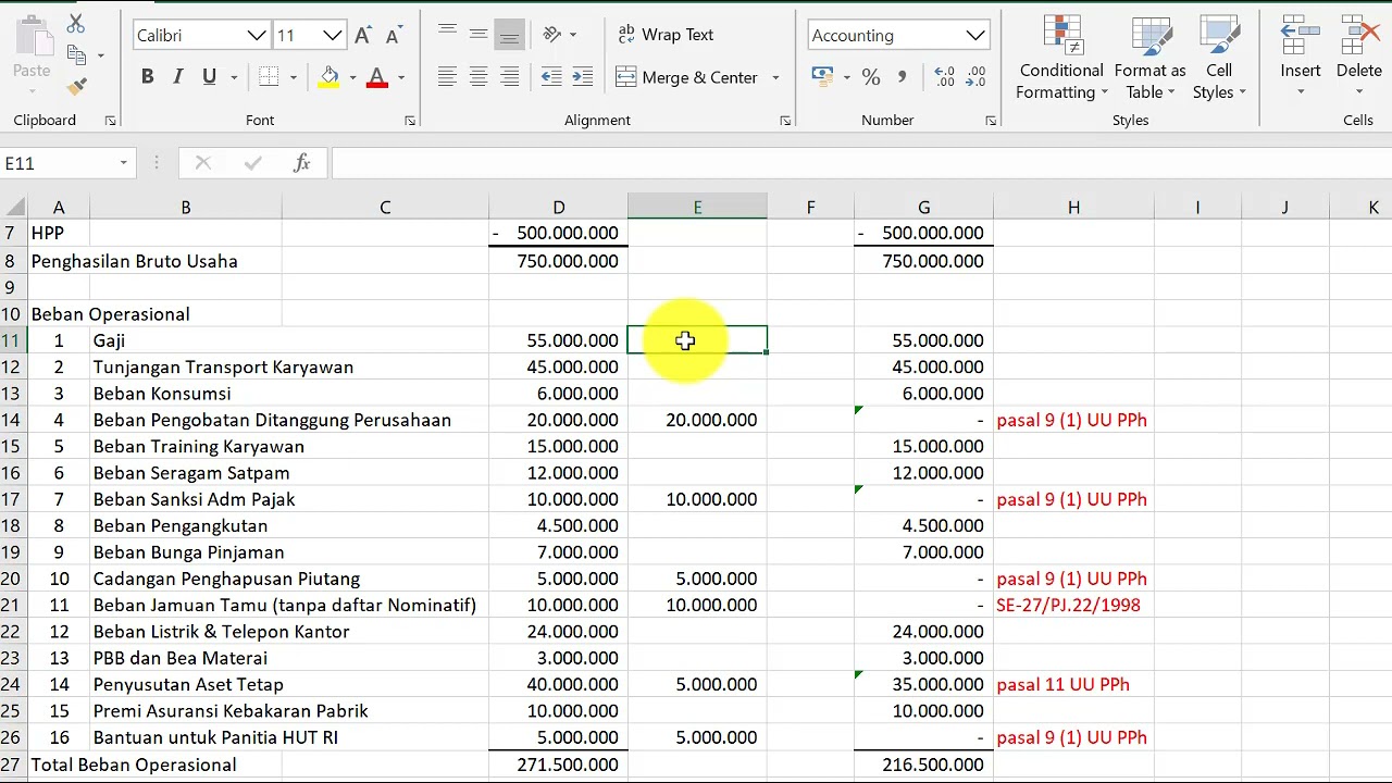 Pembahasan Soal Rekonsiliasi Fiskal