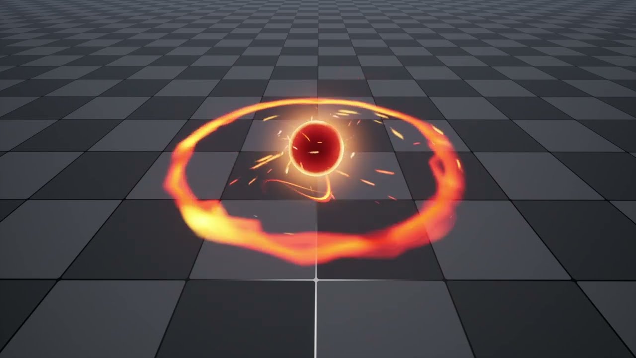 Vortex Fireball // VFX - UE5 Niagara