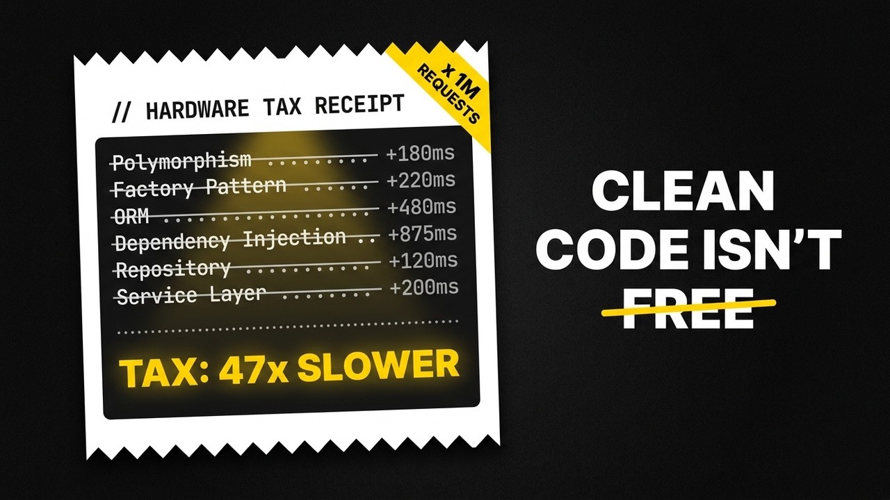 Clean Code Is Slow. Senior Engineers Already Know