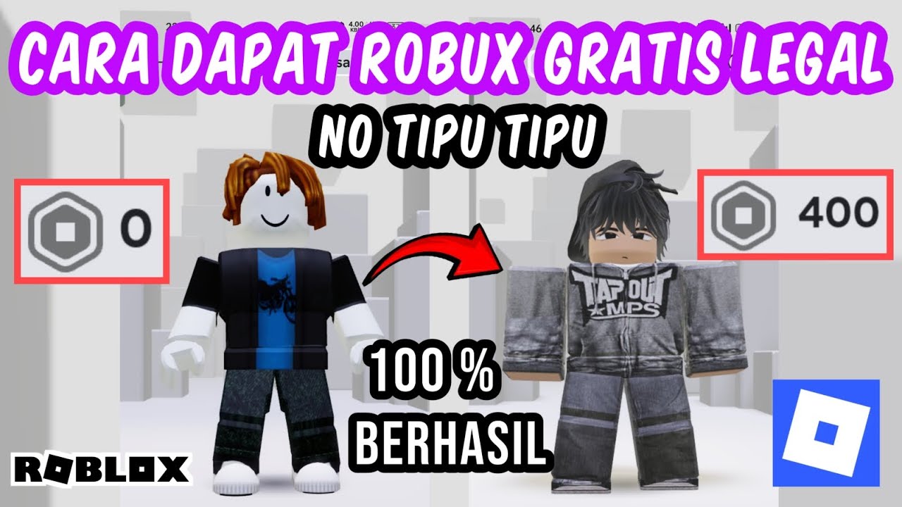 CARA DAPAT ROBUX GRATIS TAPI LEGAL 100% BERHASIL || Cara Dapat Robux Gratis di Roblox Terbaru 2025