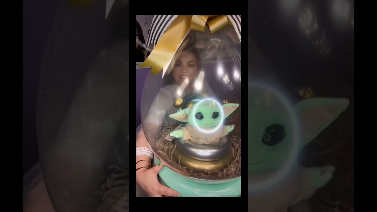 Father’s Day Gifts | Best Dad in the Galaxy Balloon | Baby Yoda Balloon #babyyoda #fathersdaygifts