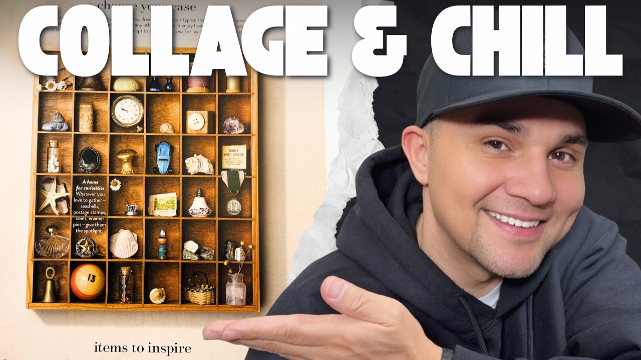 Making Art From Magazines (Live)