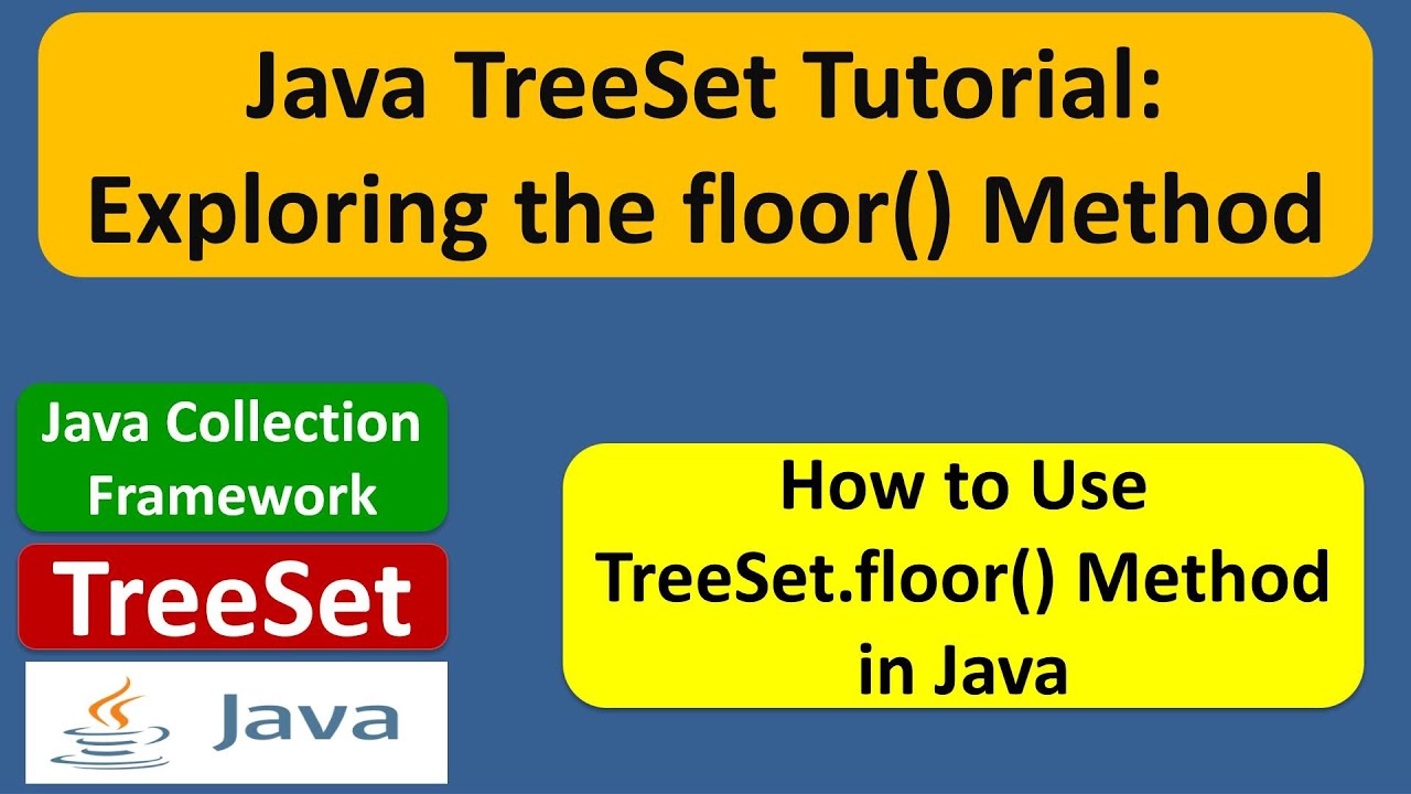 Java TreeSet Tutorial: Exploring the floor() Method | Java Collection Framework
