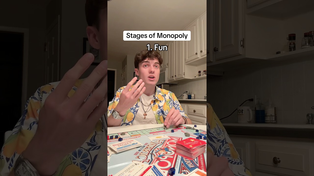 Stages of Monopoly 🎩