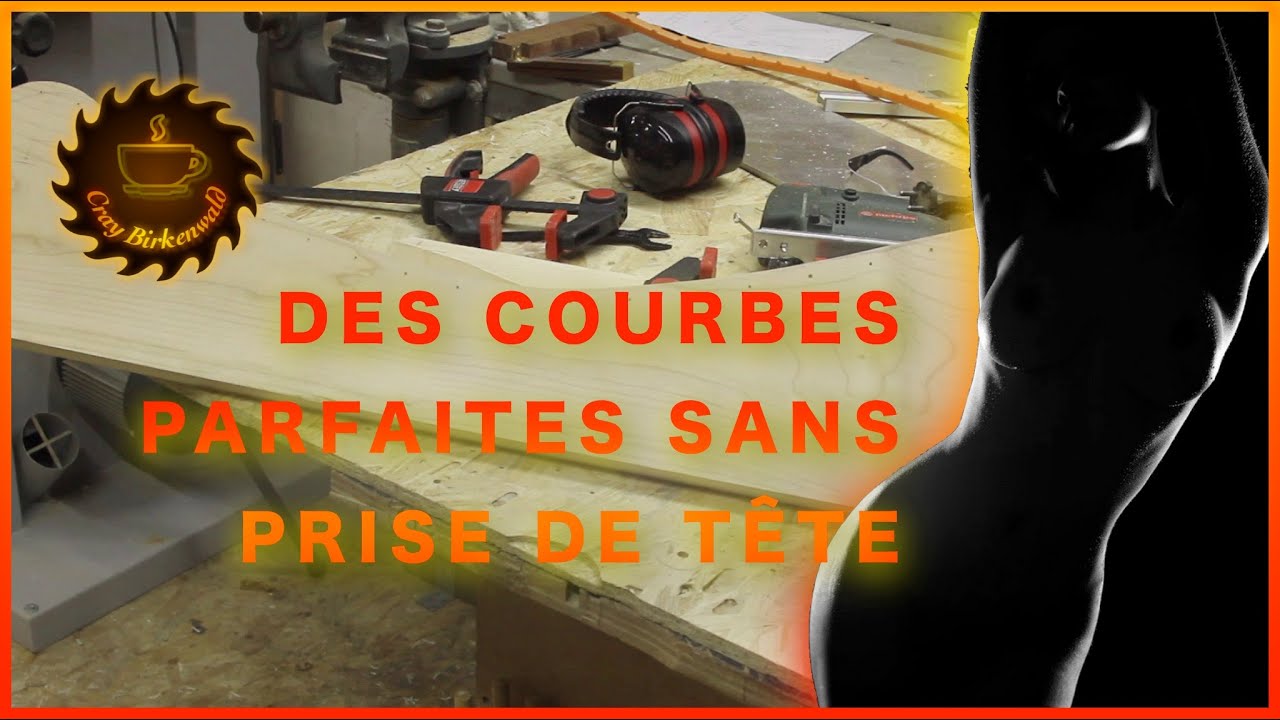 Le gabarit multi-courbes (Technique de menuiserie)