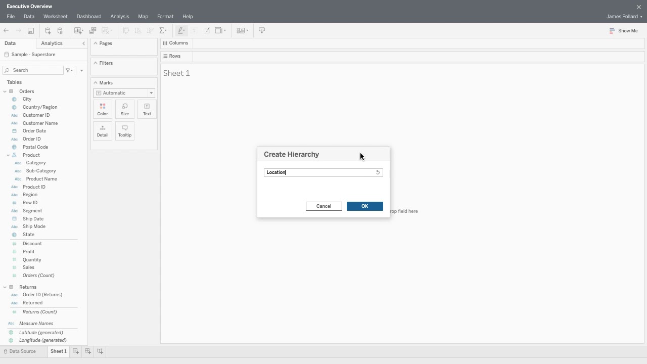 1.4  [Tableau2021] -  The Workspace Area | Tableau Training & Tutorials
