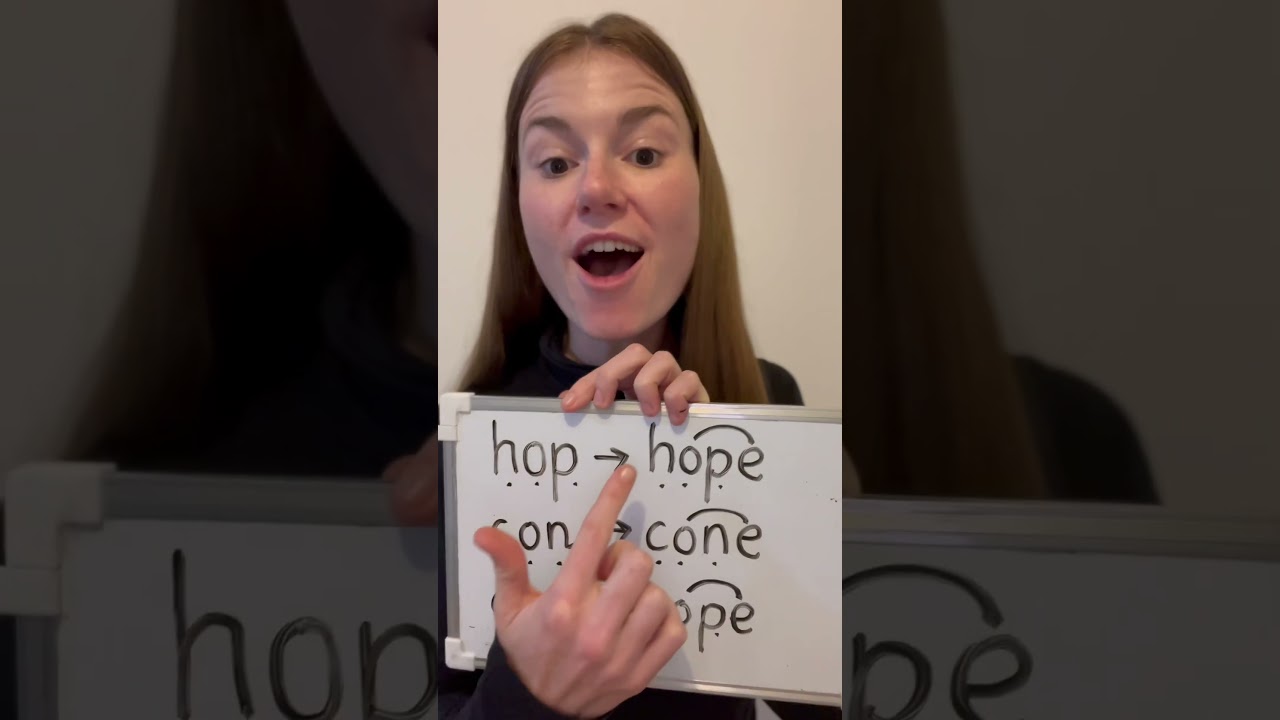 Split digraph o-e. Phonics practice for kids #phonicsskills #scienceofreading #teachingreading