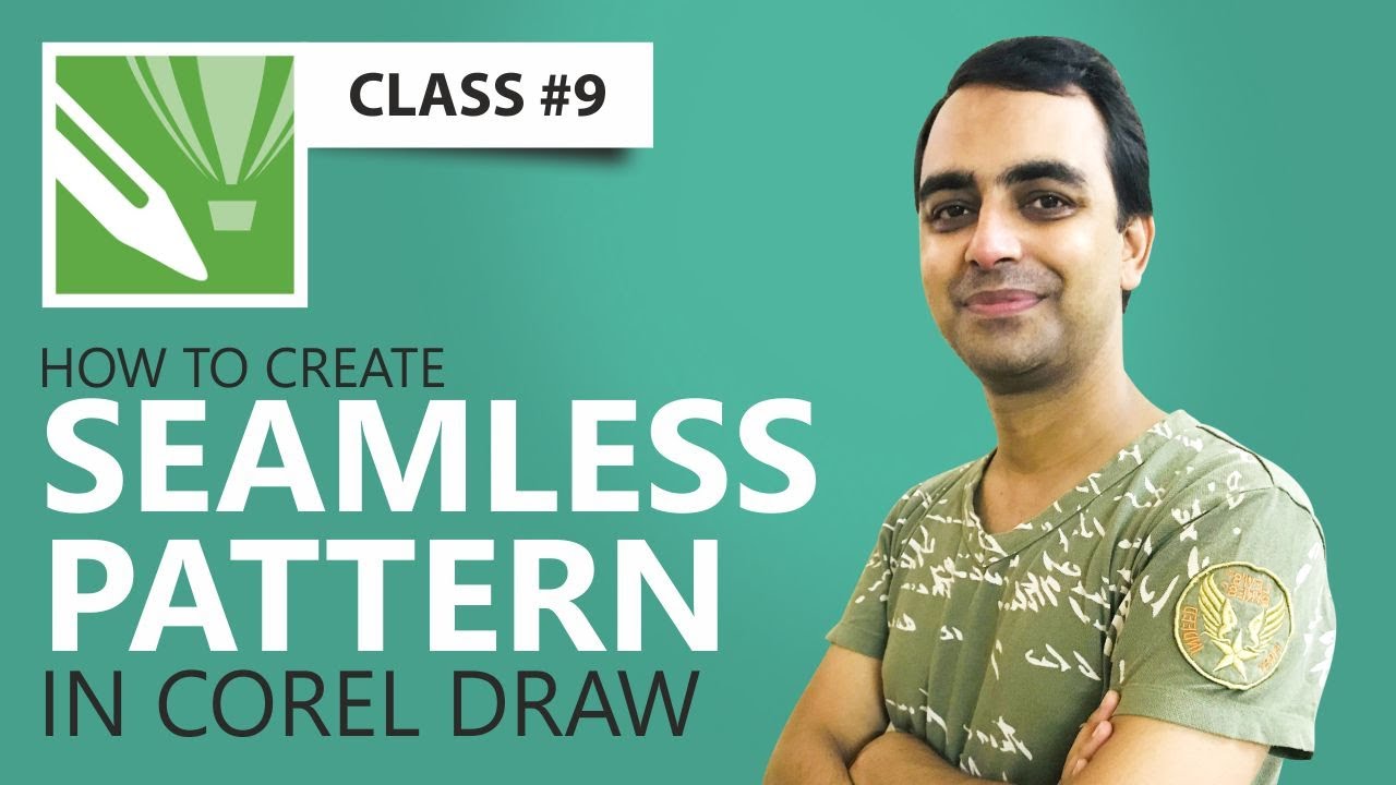 Seamless Pattern in Coreldraw, CorelDraw Tutorial - coreldraw basic tutorials | by Graphic Tutorial