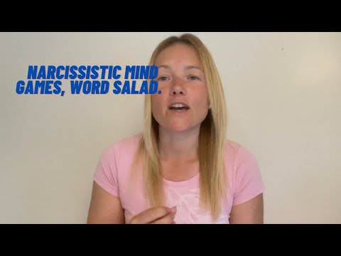 The Narcissist’s Mind Games, Word Salad. (Understanding Narcissism.) #narcissistic behaviour.