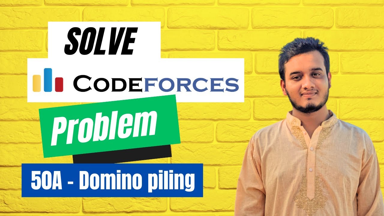 50A - Domino piling - COdeForces problem solution || #error_code
