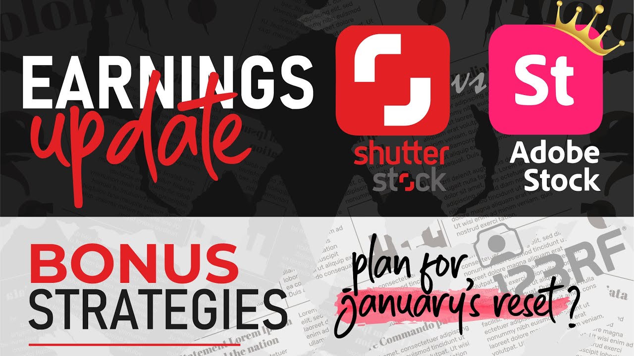 Shutterstock Contributor vs Adobe Stock | Earning Proof Update | Comparison of Top Stock Agencies