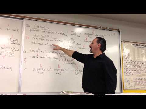 Test Answers Explained: Stoichiometry, Limiting Reagents