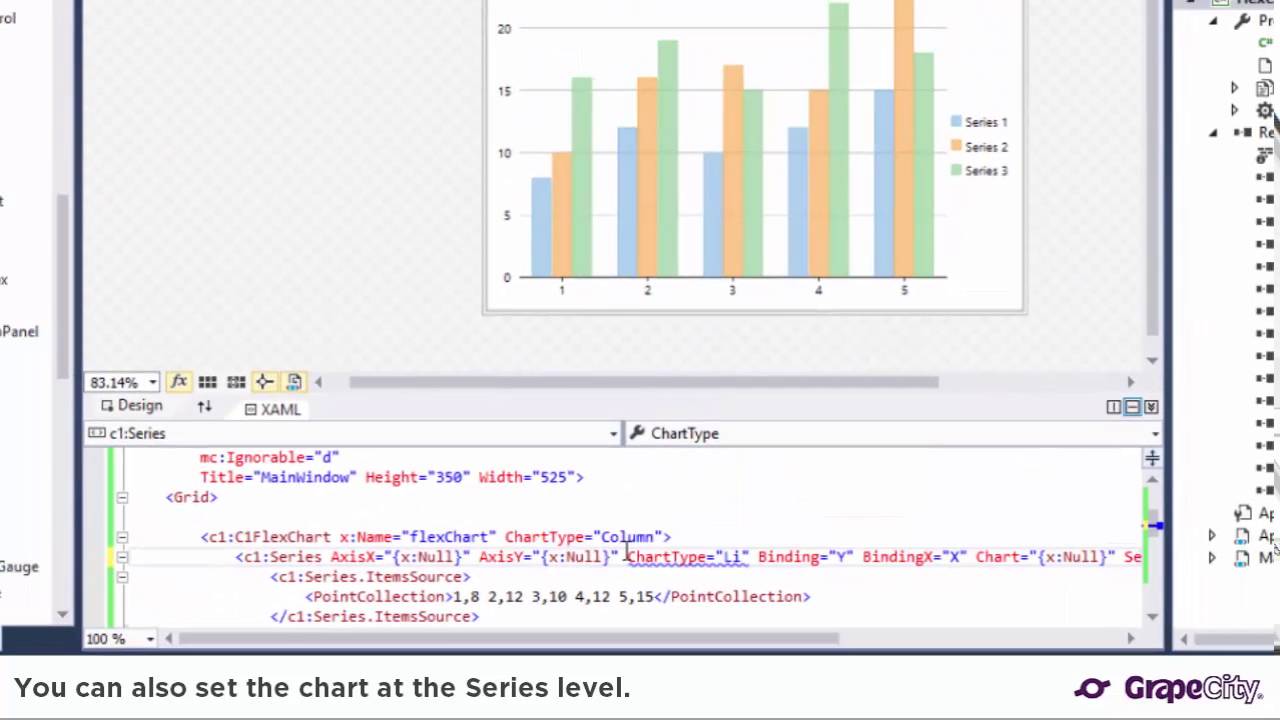 Get Started with FlexChart for WPF