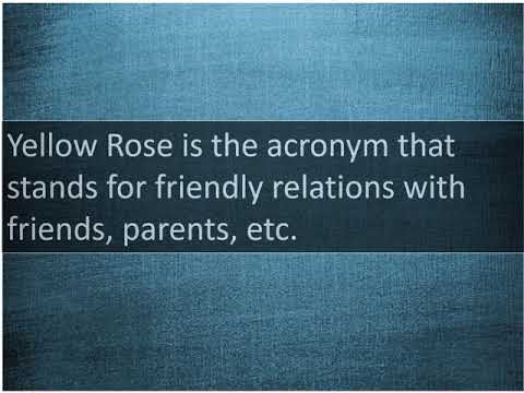 What Is Meaning Of Yellow Rose