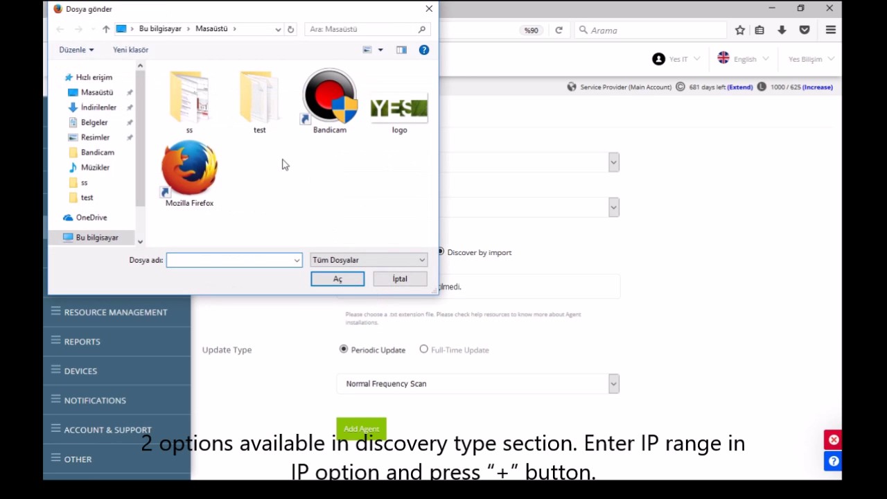 PFM Cloud - Adding New Agent
