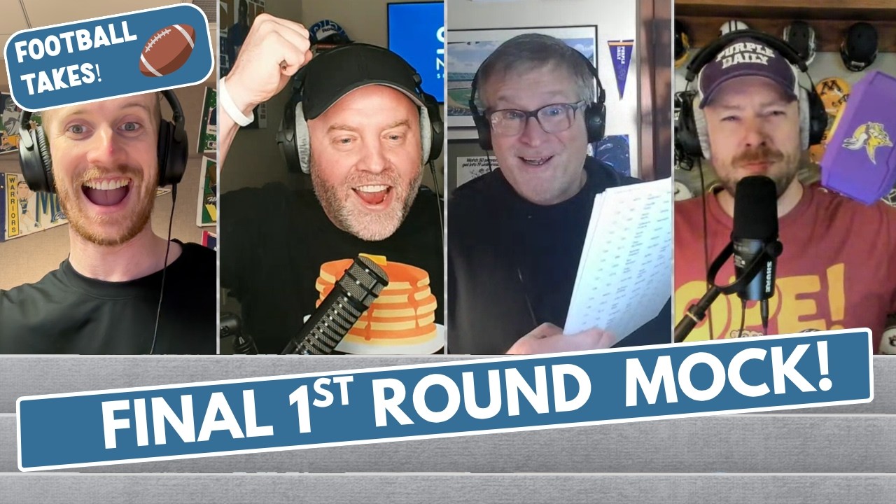 FINAL Round 1 mock draft exercise in 2026 NFL Draft