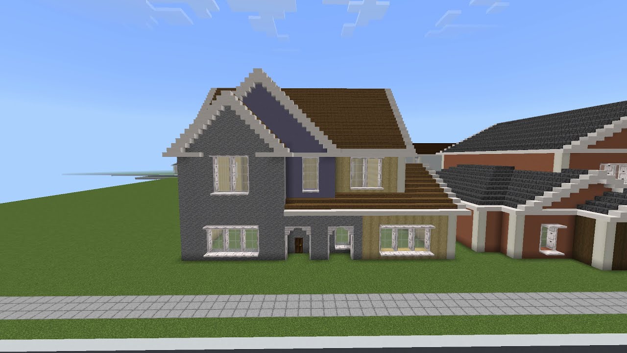 How To Build A Suburban House 🏠 In Minecraft Tutorial 679 - Minecraft Builders