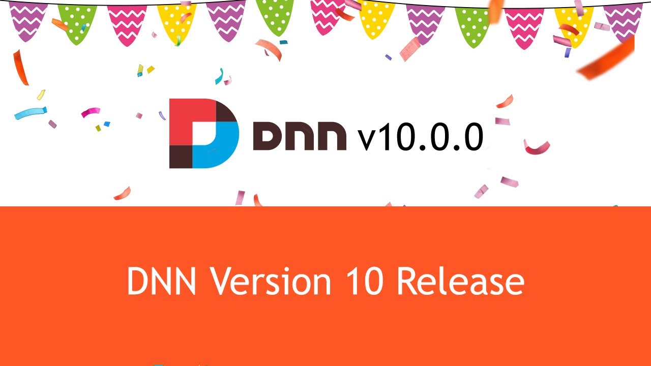 DNN Version 10 Release