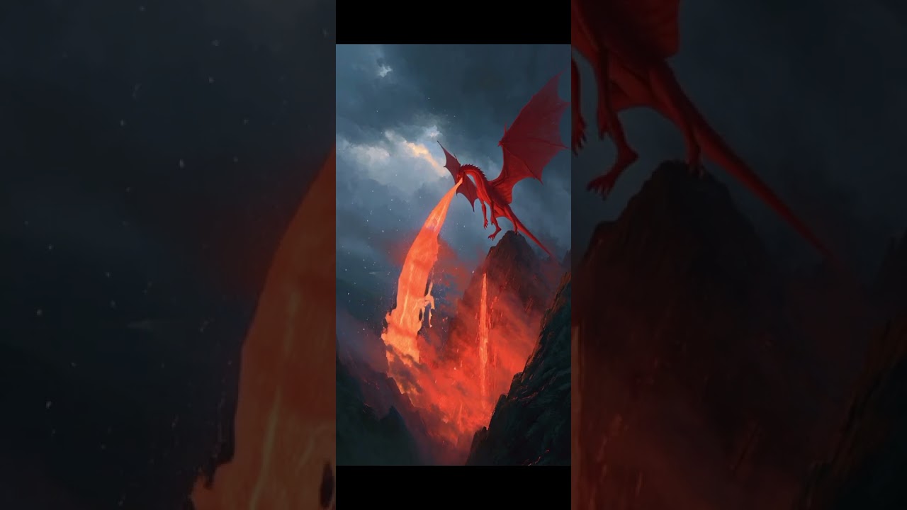 🔥 Dragon of Fire | Epic Cinematic Fantasy Scene