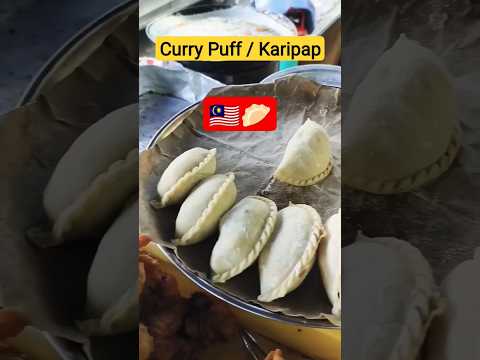 Malaysia Food - Curry Puff / Karipap | #shorts #food #travel #malaysia #streetfood