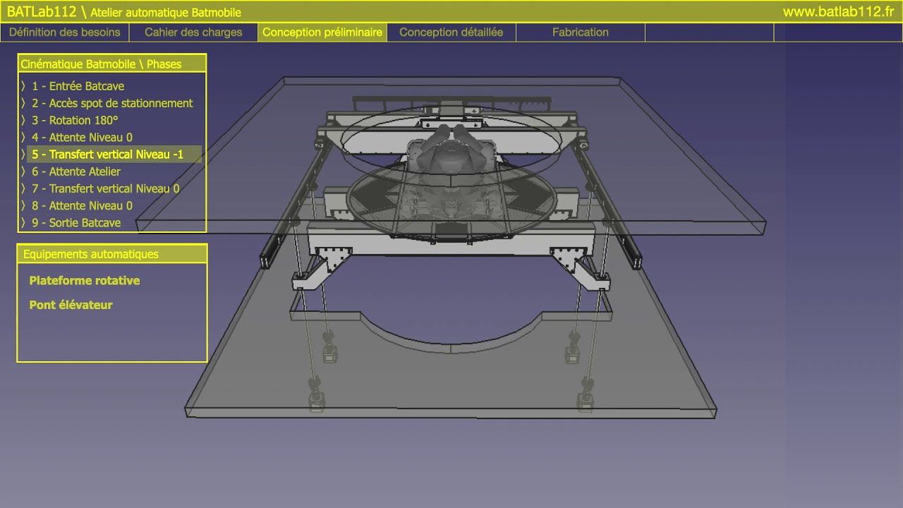 Batcave Diorama 3D Design BATLab112
