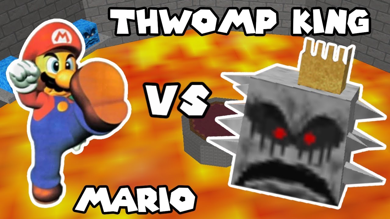 SM64 Custom Boss: Thwomp King