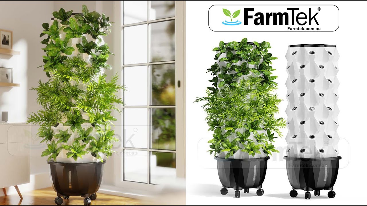 Farmtek Hydroponic Tower Kit System Vertical Farming (HT864)