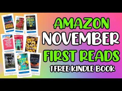 November Amazon Prime First Reads || FREE KINDLE BOOK. || Easy Freebie for Prime Members