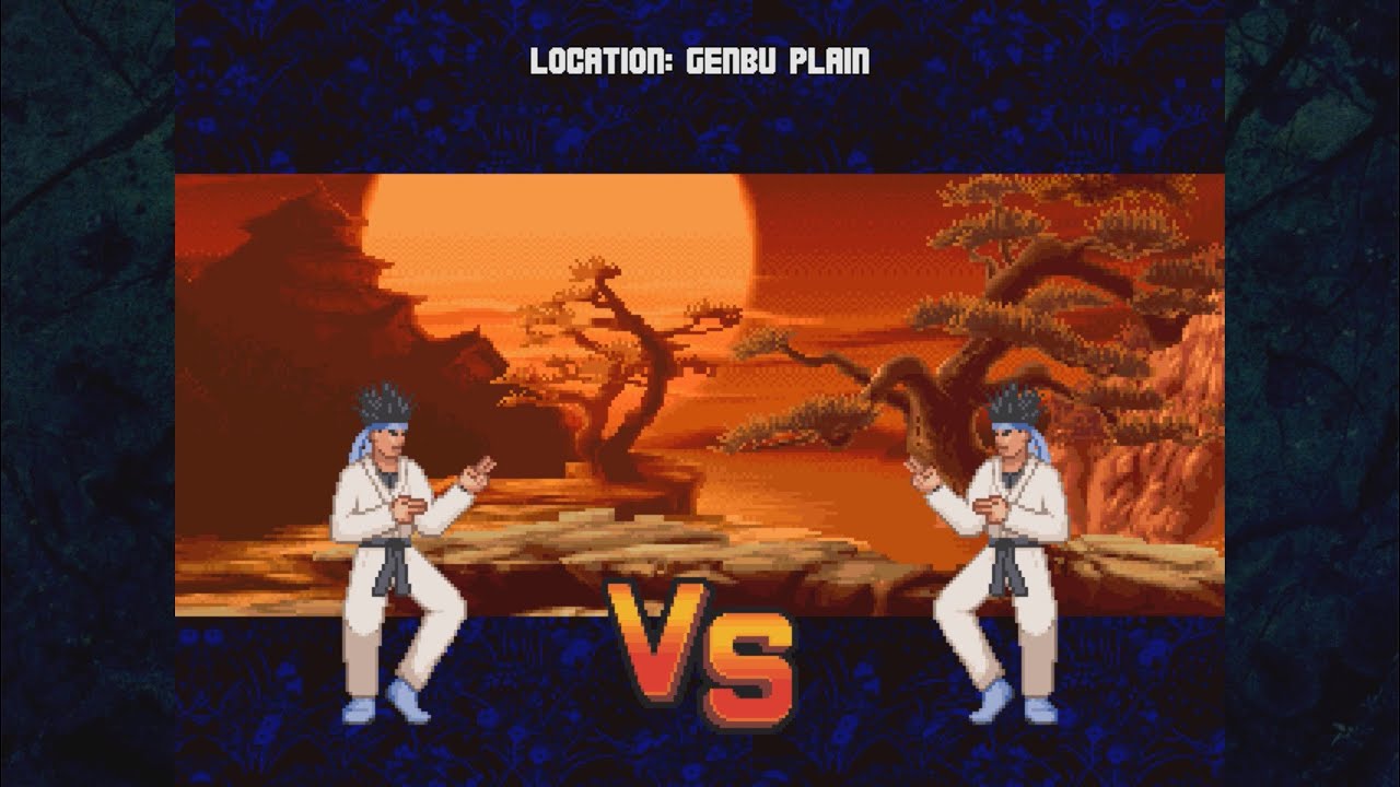 IKEMEN GO: Stage preview on the versus screen