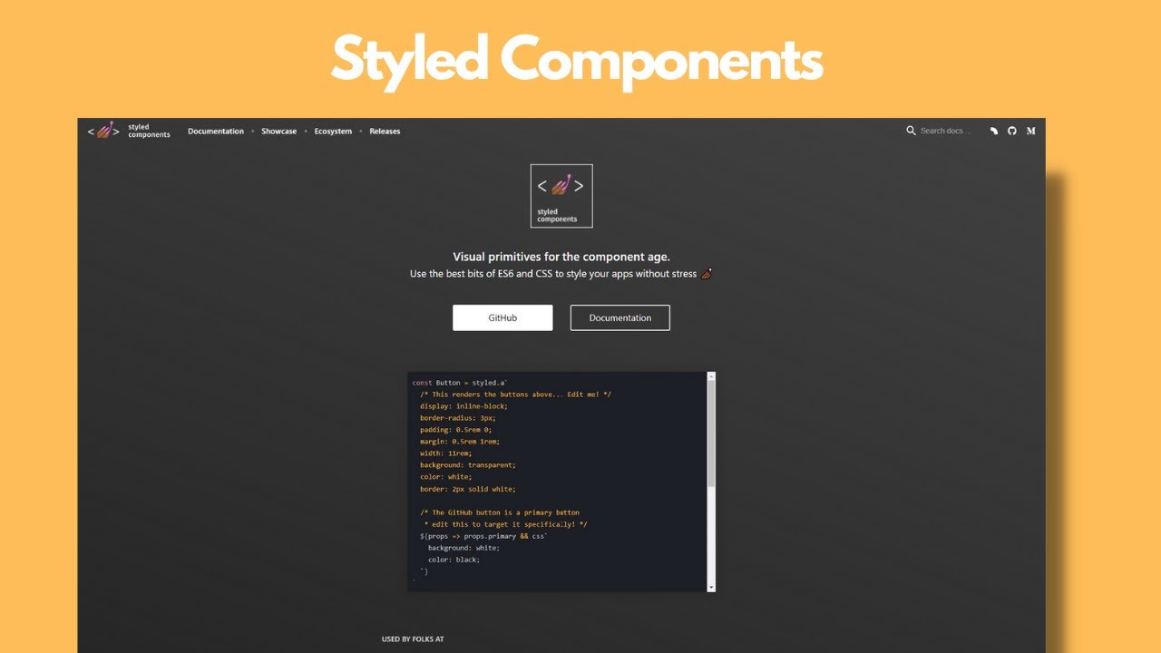 Understanding the Styled Components Basics - with React