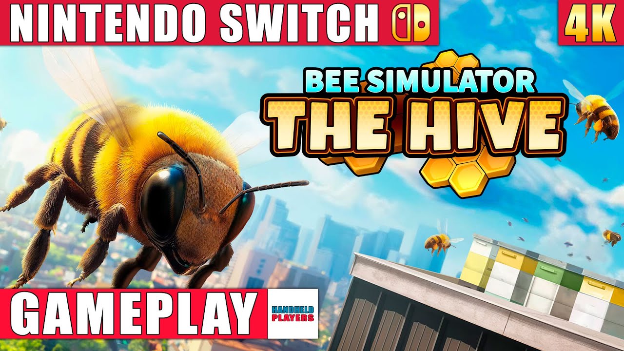Bee Simulator: The Hive Nintendo Switch 1 Gameplay in 4K