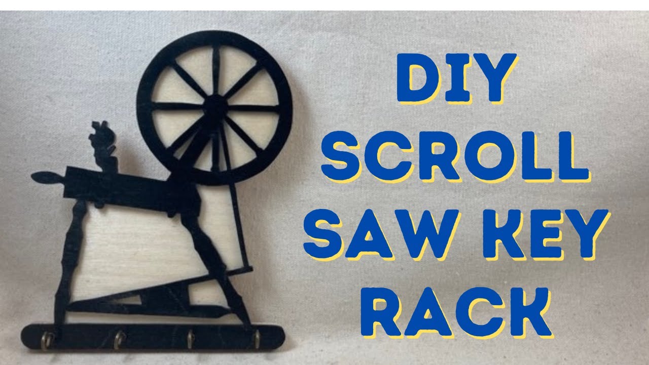DIY scroll saw Key rack