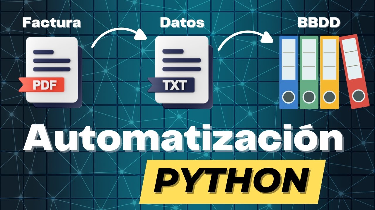 Extraer datos de facturas en pdf con python - Automatizaciones con python #4