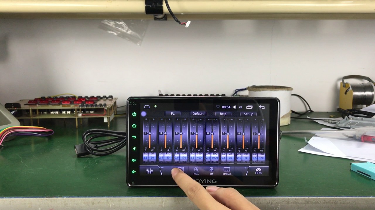 7-inch digital touchscreen 1 DIN Android 6.0 Car GPS Navigation Support DVR