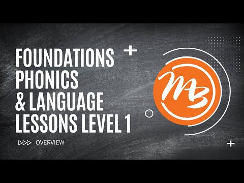 Foundations Phonics - Pre-School - Kindergarten - Grade 1 - Homeschool ...