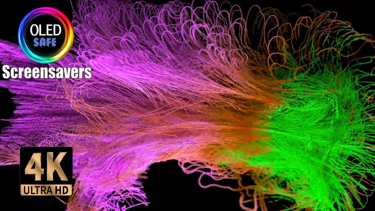 Filaments In Motion - Multi Color - 11 Hours - OLED Safe - No Burn-in