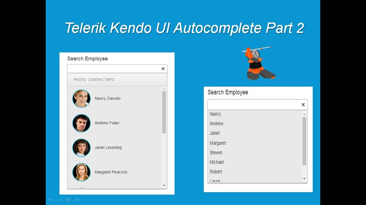Kendo UI Autocomplete Part 2