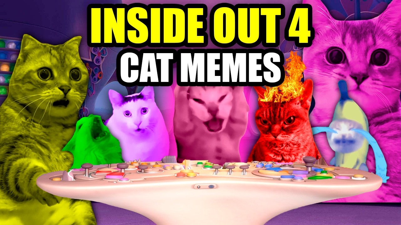 CAT MEMES: CAT's IN INSIDE OUT 4