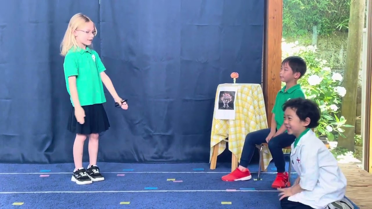 Yokohama Christian School (YCS) 1st grade end of year skit - 2024