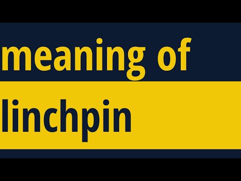 Linchpin Meaning | Meaning Of Linchpin | Linchpin Definition | #shorts #words #WordHeavy