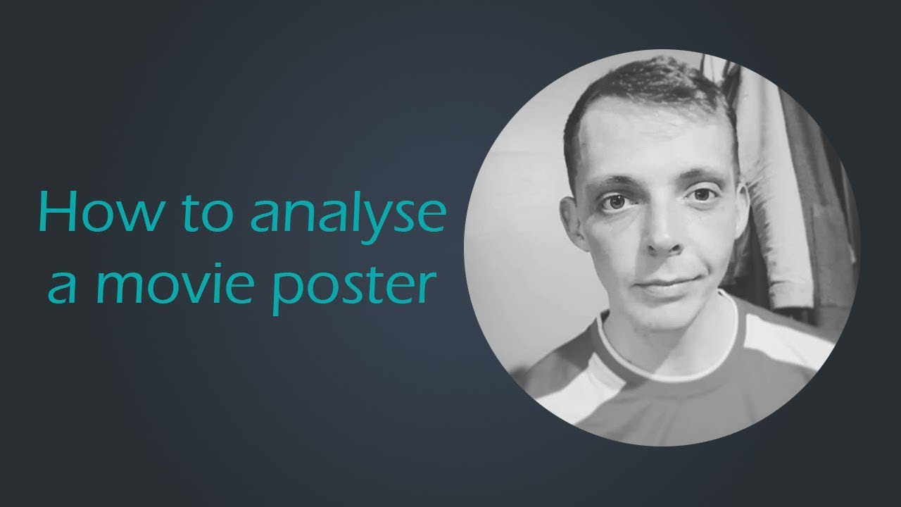 How to analyse a movie poster