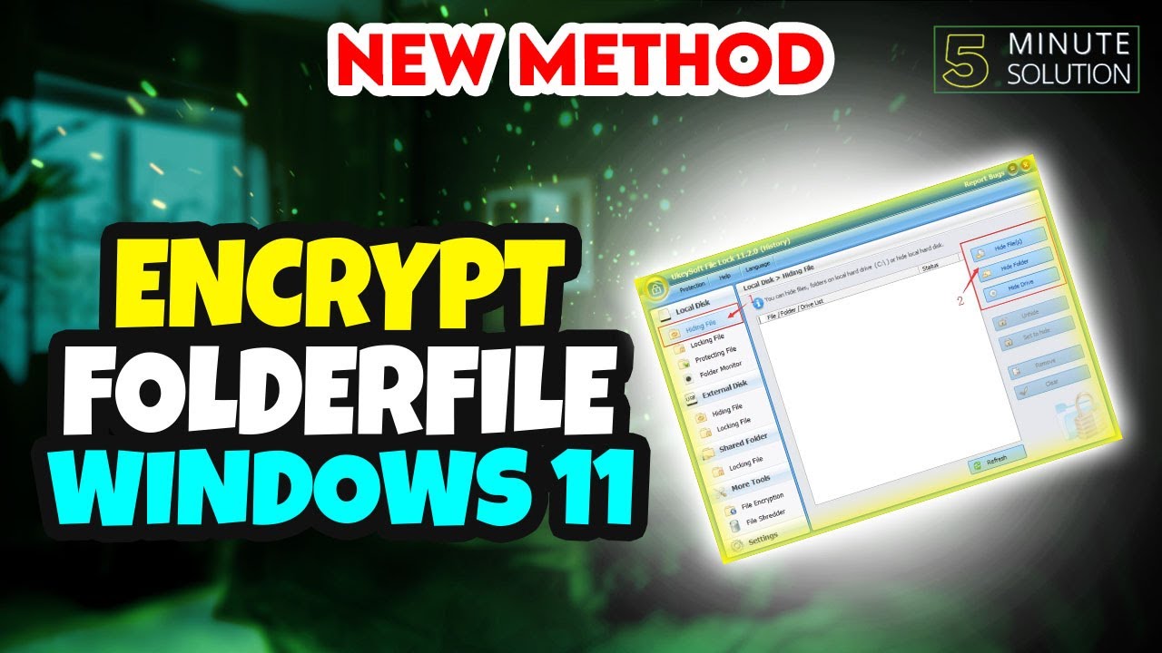 How to Encrypt Folder File Windows 11 [UPDATE]